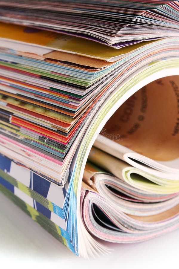 Many magazines stock image. Image of advertising, journal - 14382657