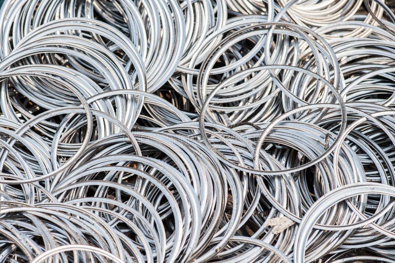 Pile of Metal Shavings stock image. Image of iron, shiny - 42571015