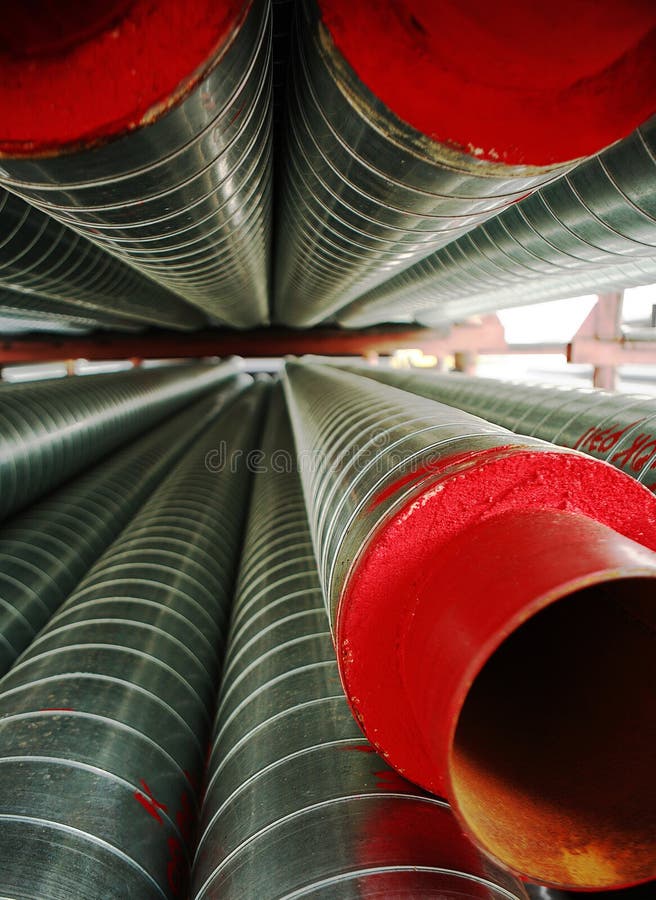 Many metallic tubing stock photo. Image of industry, tubing - 11862002