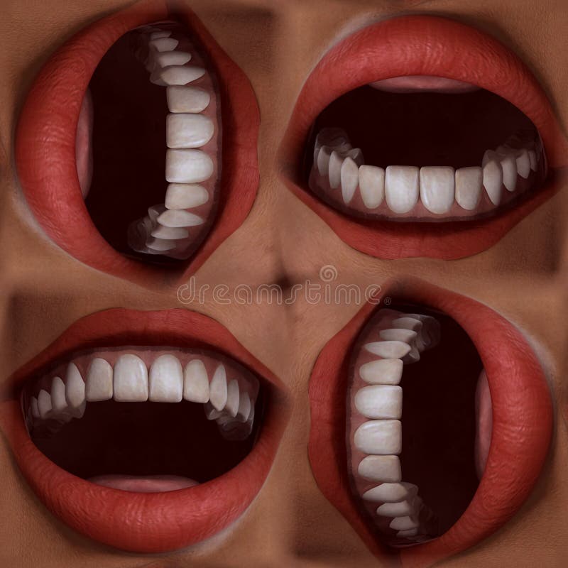 Smile Pattern Picture. Image: 6156287