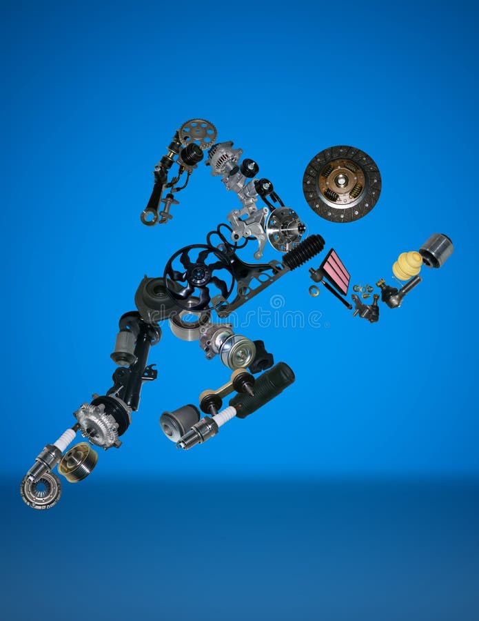 Many new spare parts stock image. Image of hose, automobile - 50262241