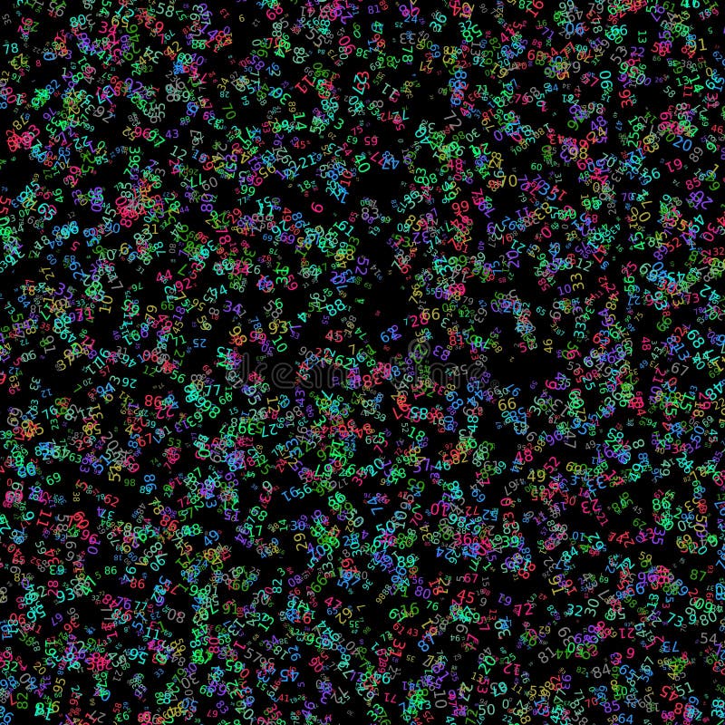 Background Numbers Concept Mathematics Randomness Random Stock Photos ...