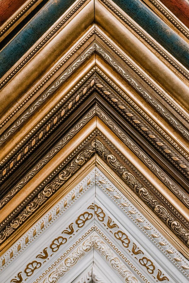 Many Old Frame Pattern Vertical Background. Framing. Collection Of Old ...