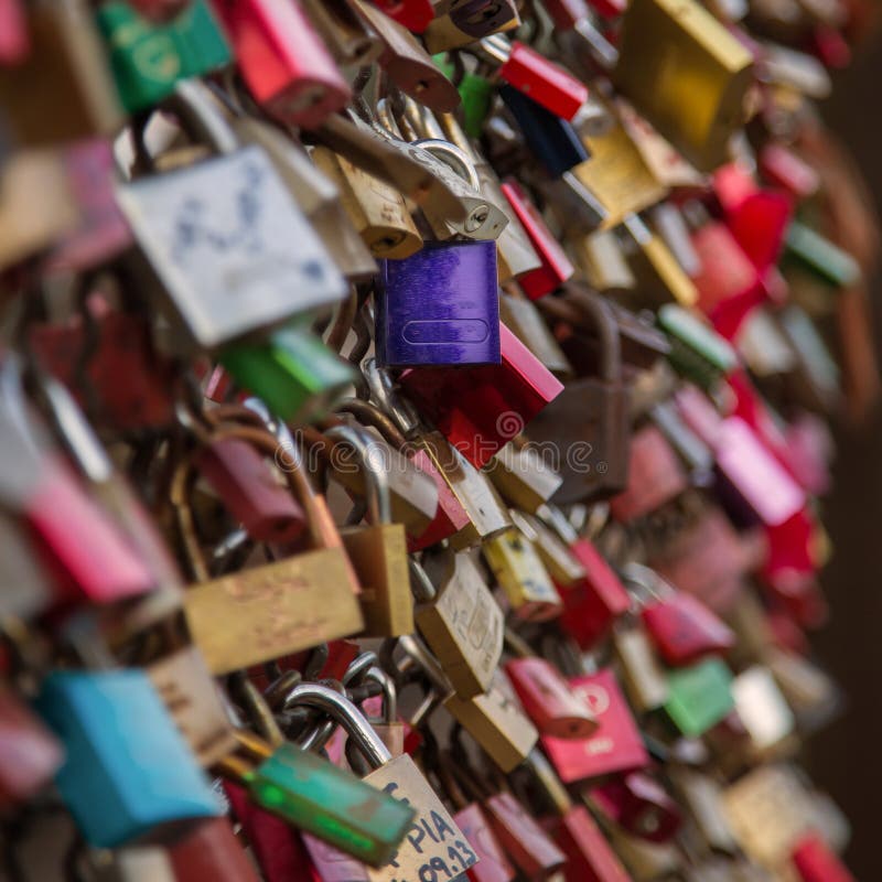 Many padlocks stock photo. Image of happiness, secure - 93599746