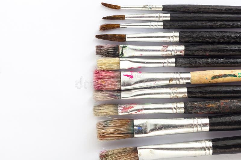 Many paint brushes stock photo. Image of colorful, equipment - 31183106