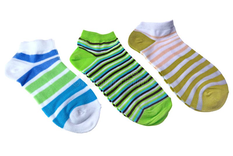 Many Pairs Colorful Striped Socks Isolated on White Stock Photo - Image ... Many Pairs Colorful Striped Socks Isolated on White Stock Photo - Image ...
