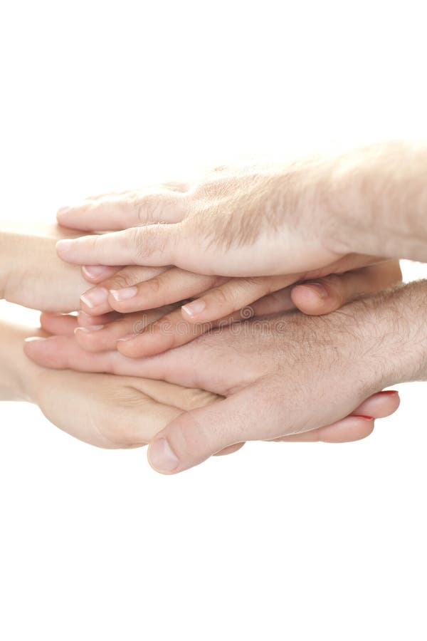 Many palms together stock image. Image of enthusiastic - 20850009