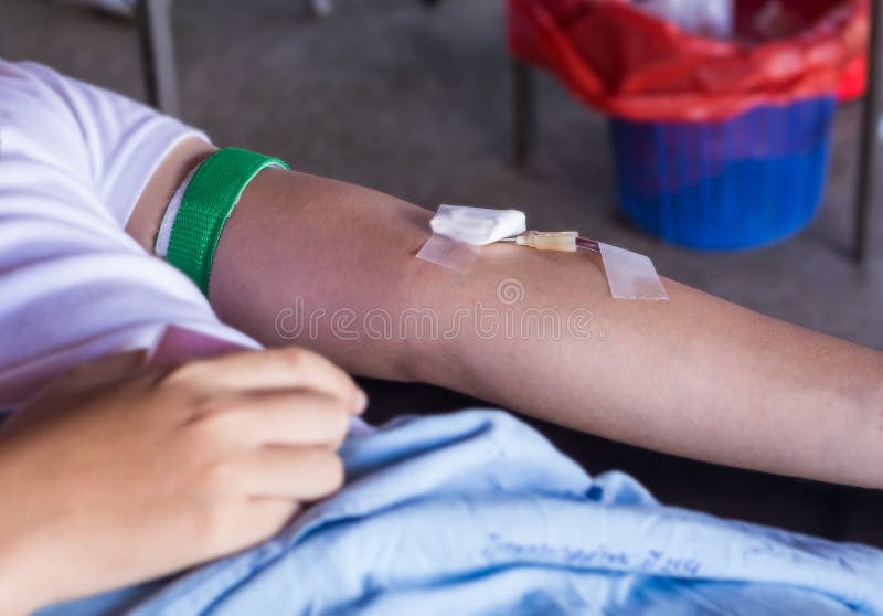 Many People are Giving Blood Donation Stock Image - Image of donation ...