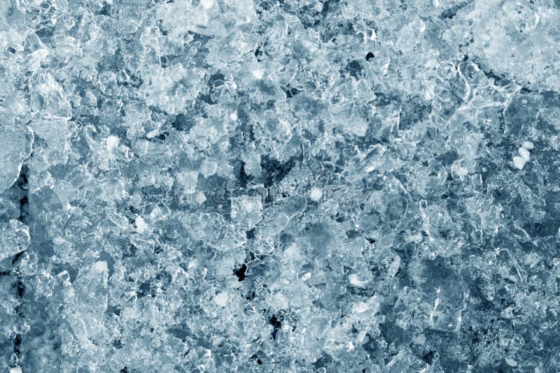 Many pieces of broken ice stock image. Image of abstraction - 155754339