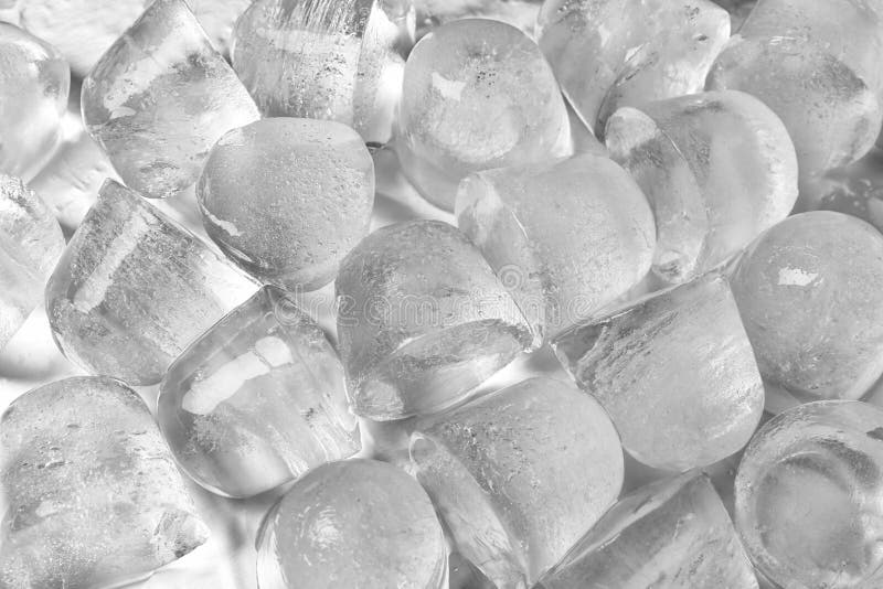 Many pieces of ice stock image. Image of frozen, cube - 138401675