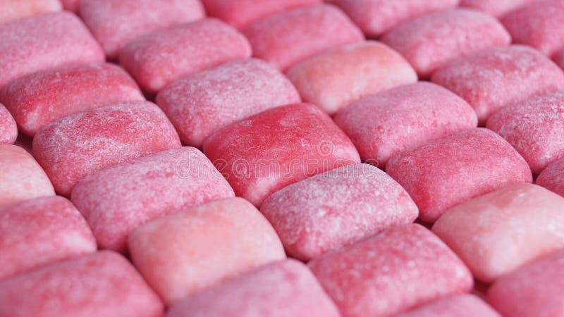 Many Pink Chewing Gums As Background, Closeup Stock Photo - Image of ...
