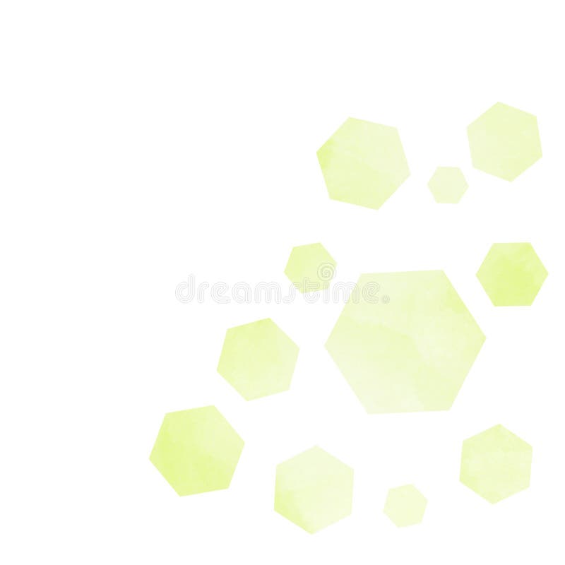 Many Polygons of Different Sizes Painted with Paints, Watercolor ...