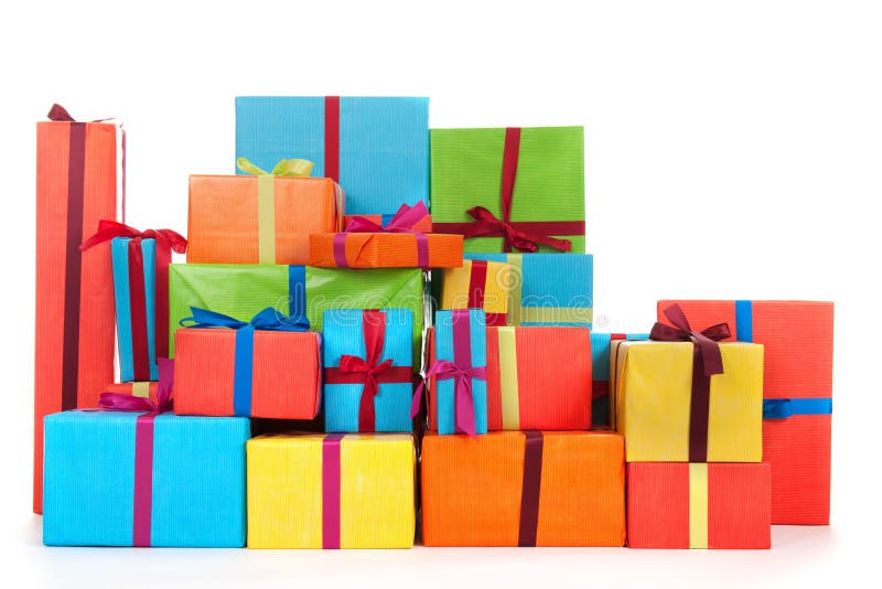 Plenty of presents stock photo. Image of pack, ribbons - 11691480