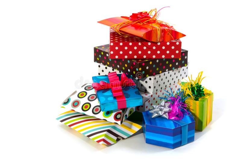 Many presents stock photo. Image of colorful, parcels - 8370822