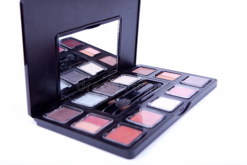 Many Professional Cosmetics for Make Up Stock Image - Image of pencil ...