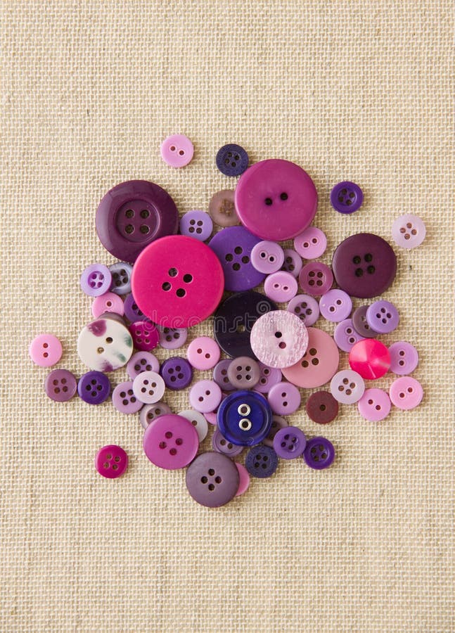 Pile Purple Buttons Hessian Stock Photos - Free & Royalty-Free Stock ...