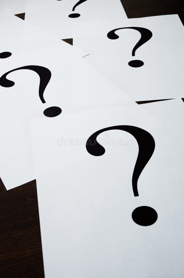 White question mark stock image. Image of facade, details - 9587031