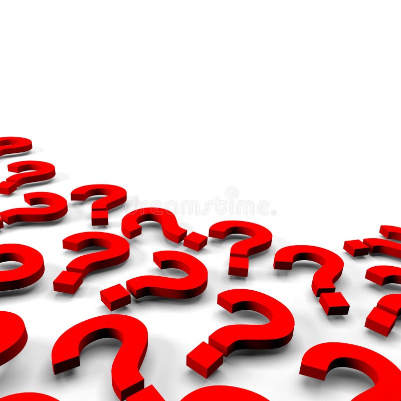 Many questions stock illustration. Illustration of doubt - 28290356