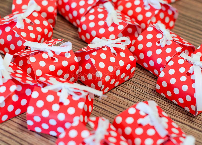 Many red gift boxes stock image. Image of holiday, shopaholic - 30604553