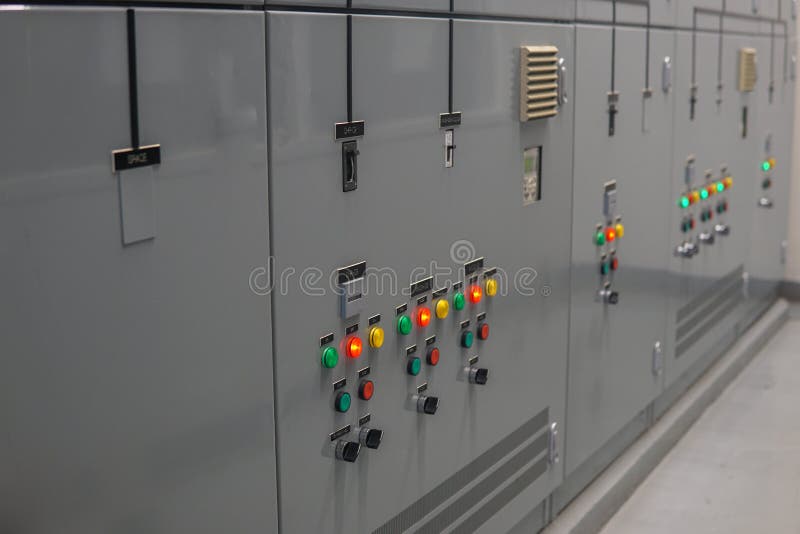 Power Distributor Control Panel Stock Photo - Image of distributor ...