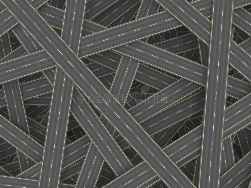 Asphalt Road Texture loop stock illustration. Illustration of dirty ...