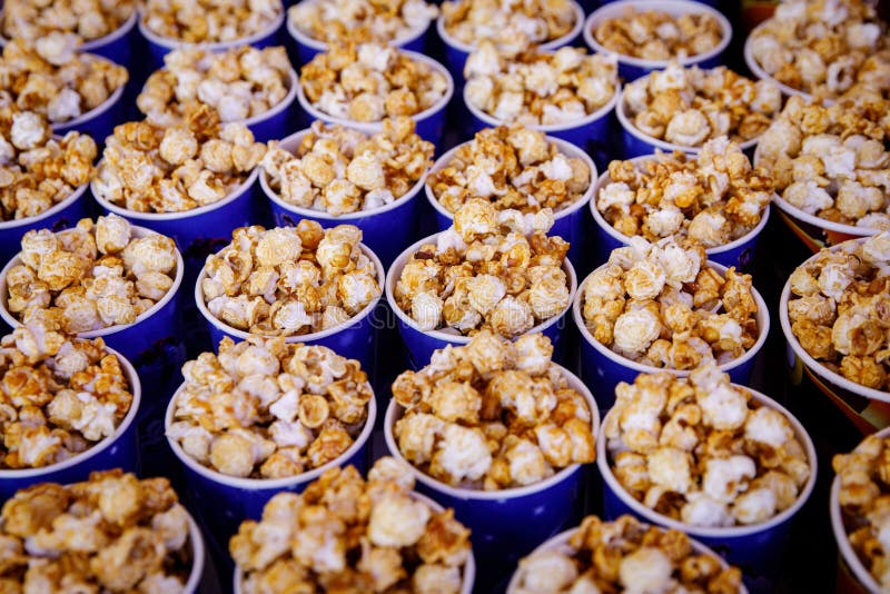 Popcorn Cups stock image. Image of individual, play, midway - 21255469