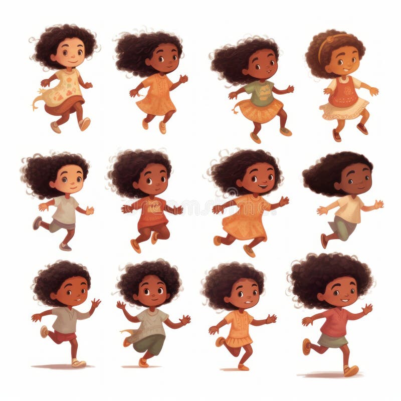 Cartoon Character Turnaround Stock Illustrations – 59 Cartoon Character ...