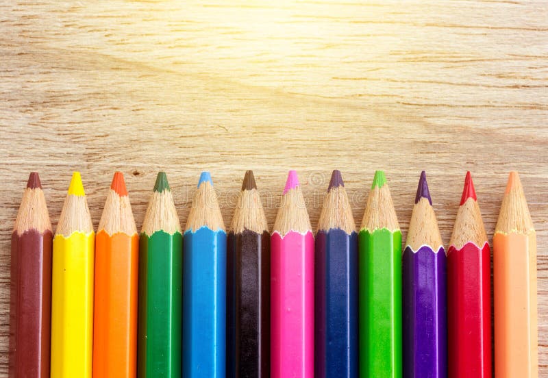 Many Sharp Color Pencil stock photo. Image of heap, concept - 89900980