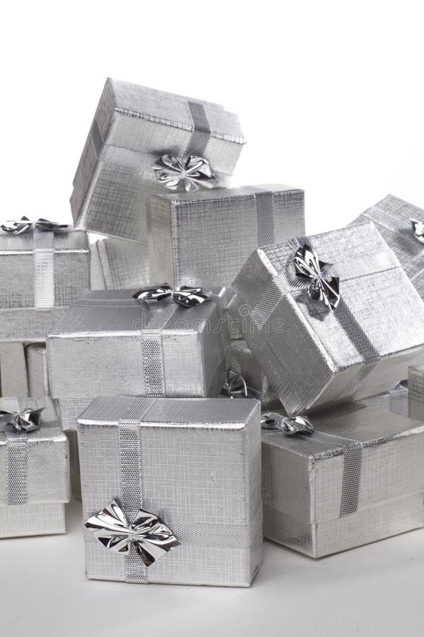 Many silver gifts stock photo. Image of silver, religious - 21019552