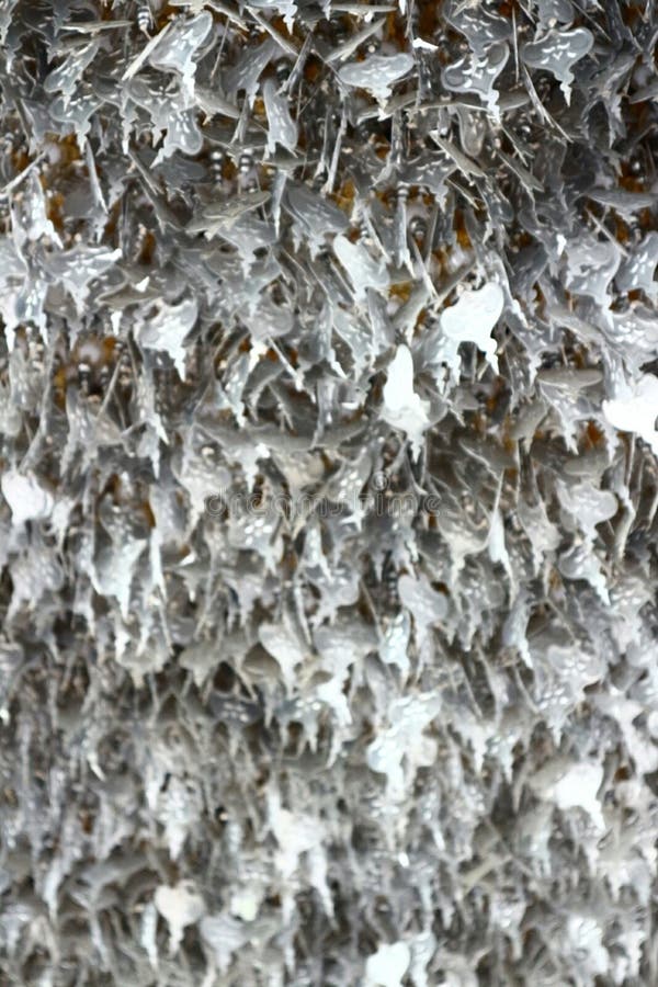 Many Silver Leaves, and Backgrounds. Stock Photo - Image of backgrounds ...