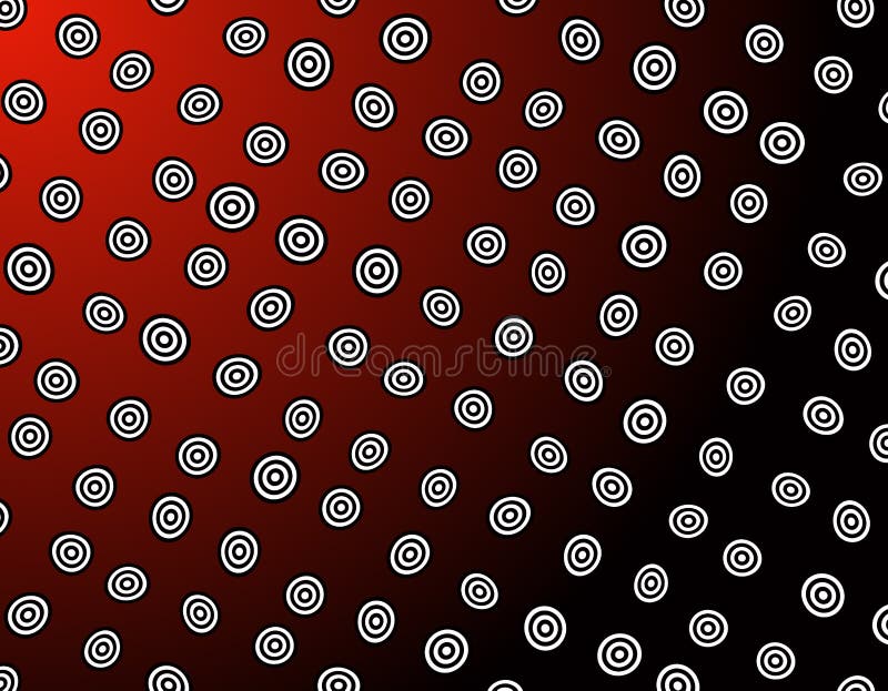 Many Small Circles Shapes. Wallpaper Pattern Stock Illustration ...