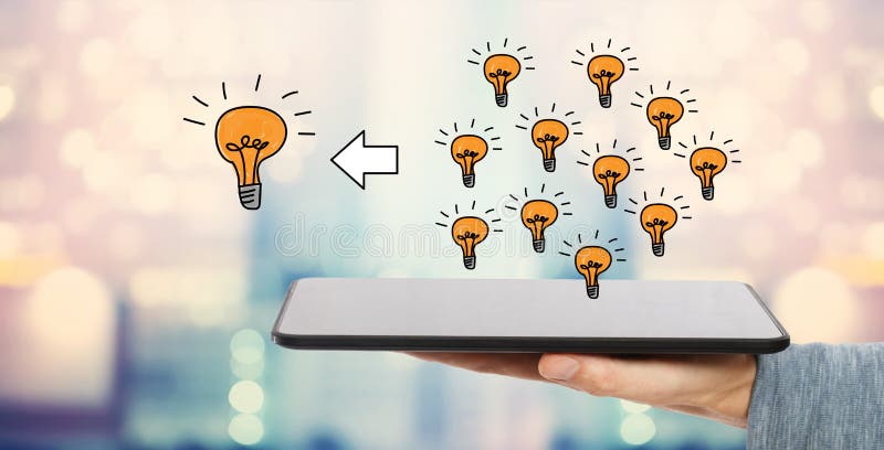 Small Ideas Make a Big One. Teamwork, Brainstorming, Synergy and ...