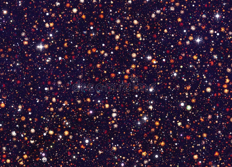 Many Small Meteorite with Craters on a Space Stars Backgrounds Stock ...