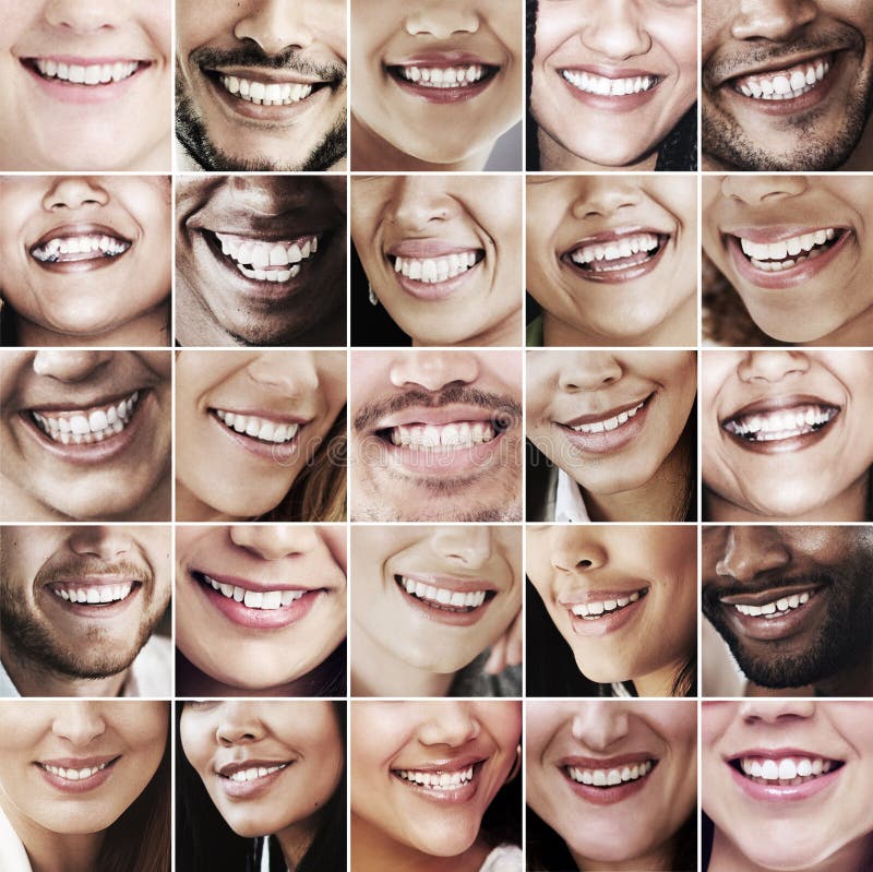 So Many Smiles. Which One is Your Favorite. Composite Image of an ...