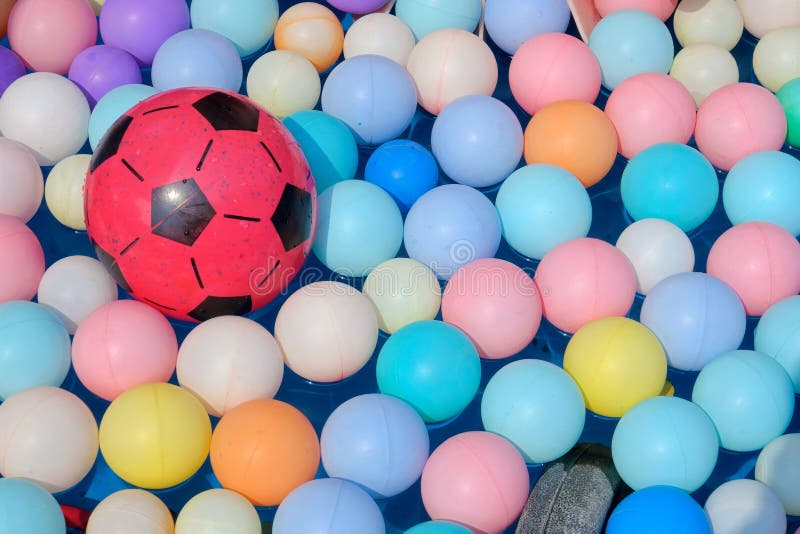 Color balls stock image. Image of pond, children, chromatic - 152103241