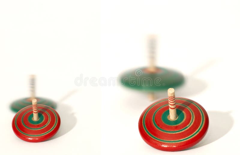 Many spinning top stock image. Image of primitive, retro - 12786327