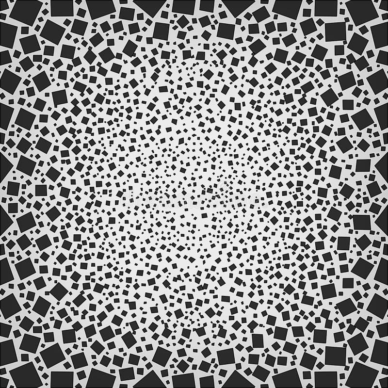 Many Square Golden Tile Pattern Texture Stock Illustration ...