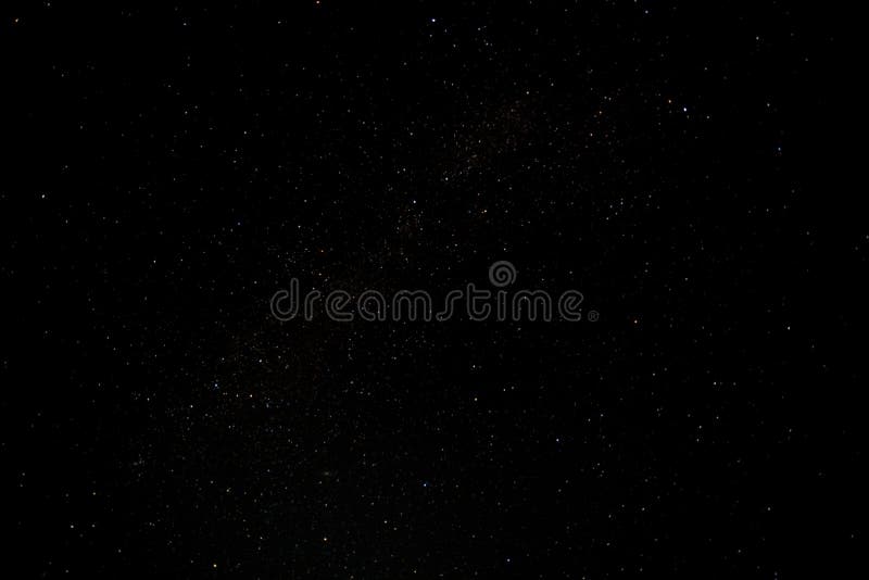 Many Stars on Black Sky at Night. a Real Dark Night Sky with Plenty of ...