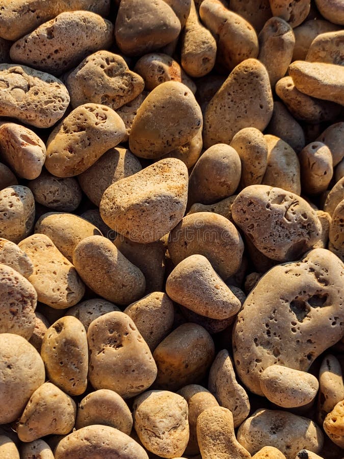 Many Stones of Different Sizes As a Background Stock Photo - Image of ...