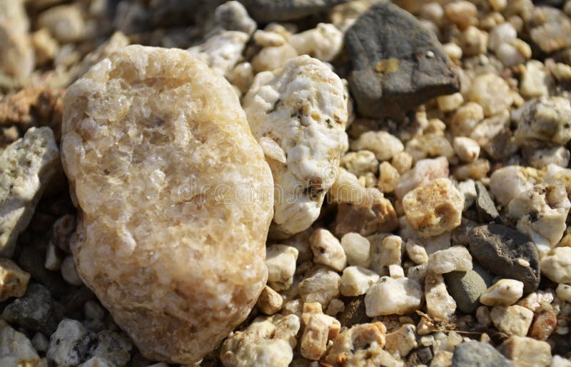 Many Stones of Different Sizes Stock Photo - Image of large ...