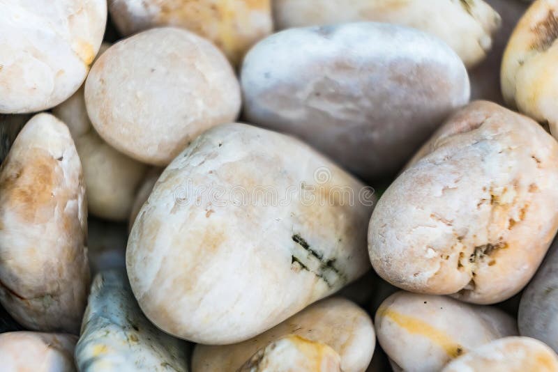 Many Stones are Lined Up. Assemble into the Background Stock Photo ...