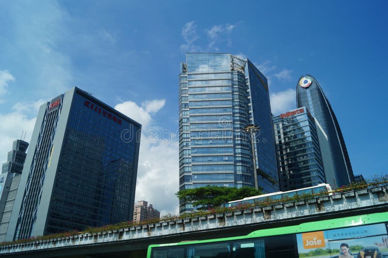 Many-storied buildings editorial photo. Image of office - 55599176