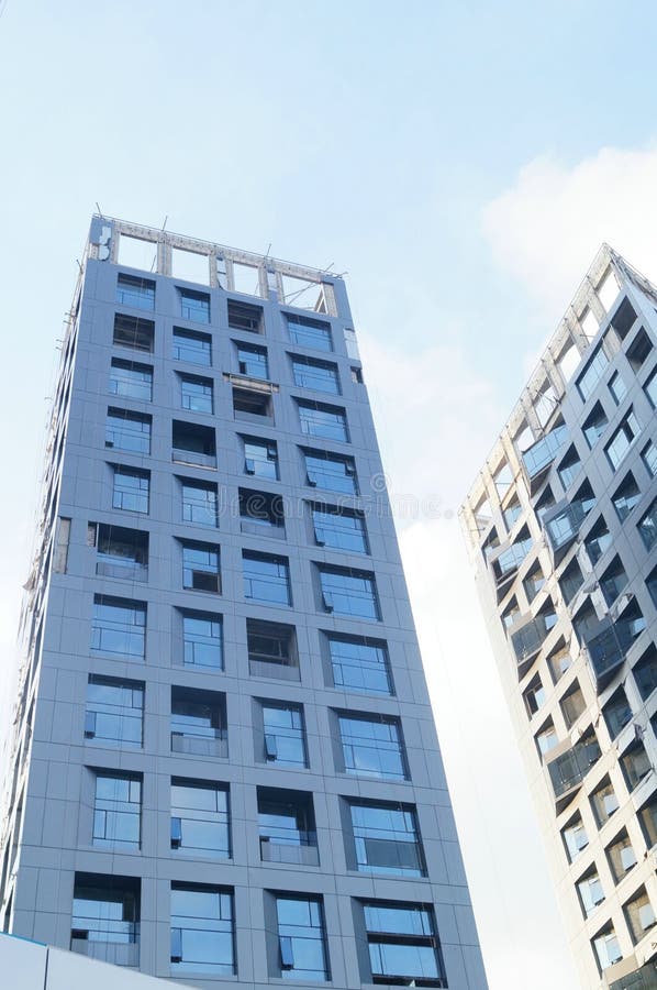 Many-storied buildings stock photo. Image of estate, urban - 54058604