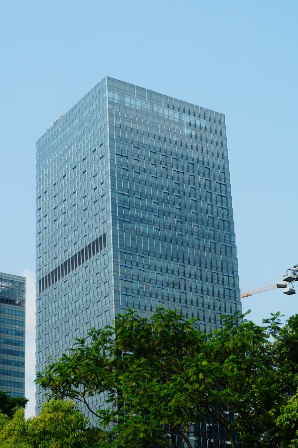 Many-storied buildings stock photo. Image of commercial - 69575524