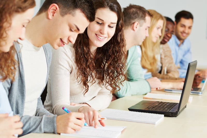Students learning together stock image. Image of teamwork - 30010287