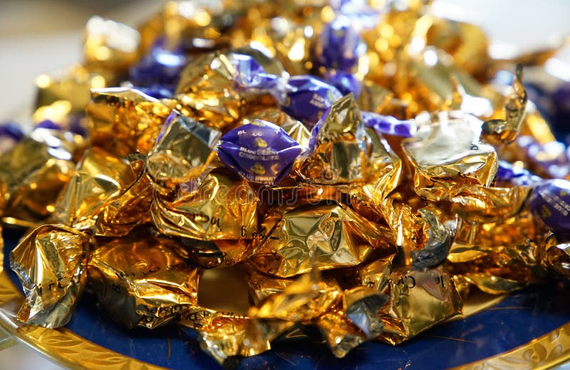 Many sweets stock image. Image of plate, served, candies - 211319803