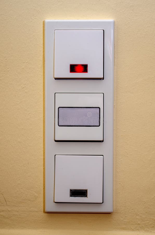 Many Switches on a Light Wall Stock Photo - Image of disconnect ...