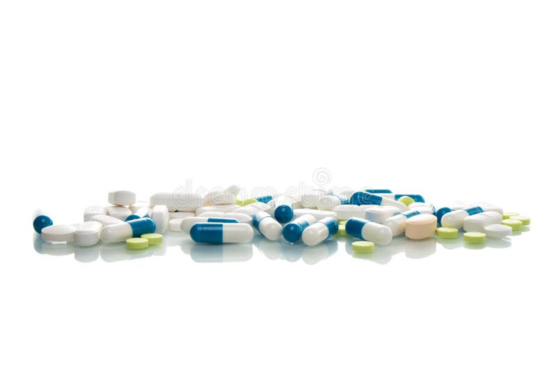 Many tablets stock image. Image of tablets, isolated - 58585739