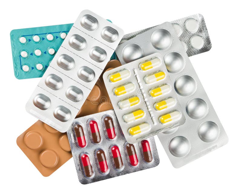 Many tablets or pills stock image. Image of pack, cure - 22160327