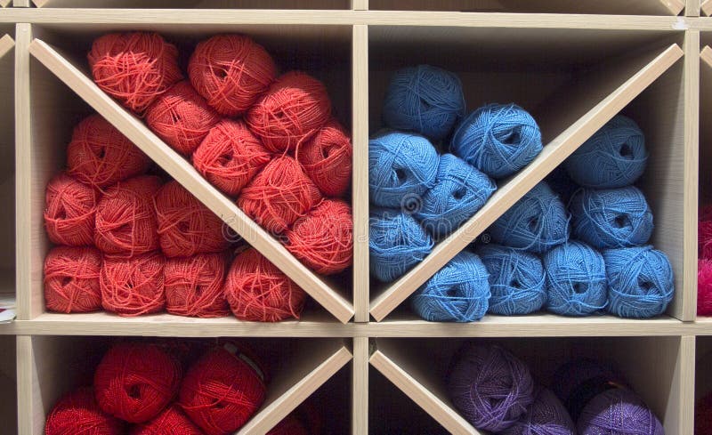 Many threads stock image. Image of knitting, clothing - 75084461